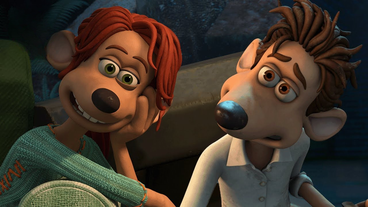This rat man is a romantic | Flushed Away (Hugh Jackman, Kate Winslet)