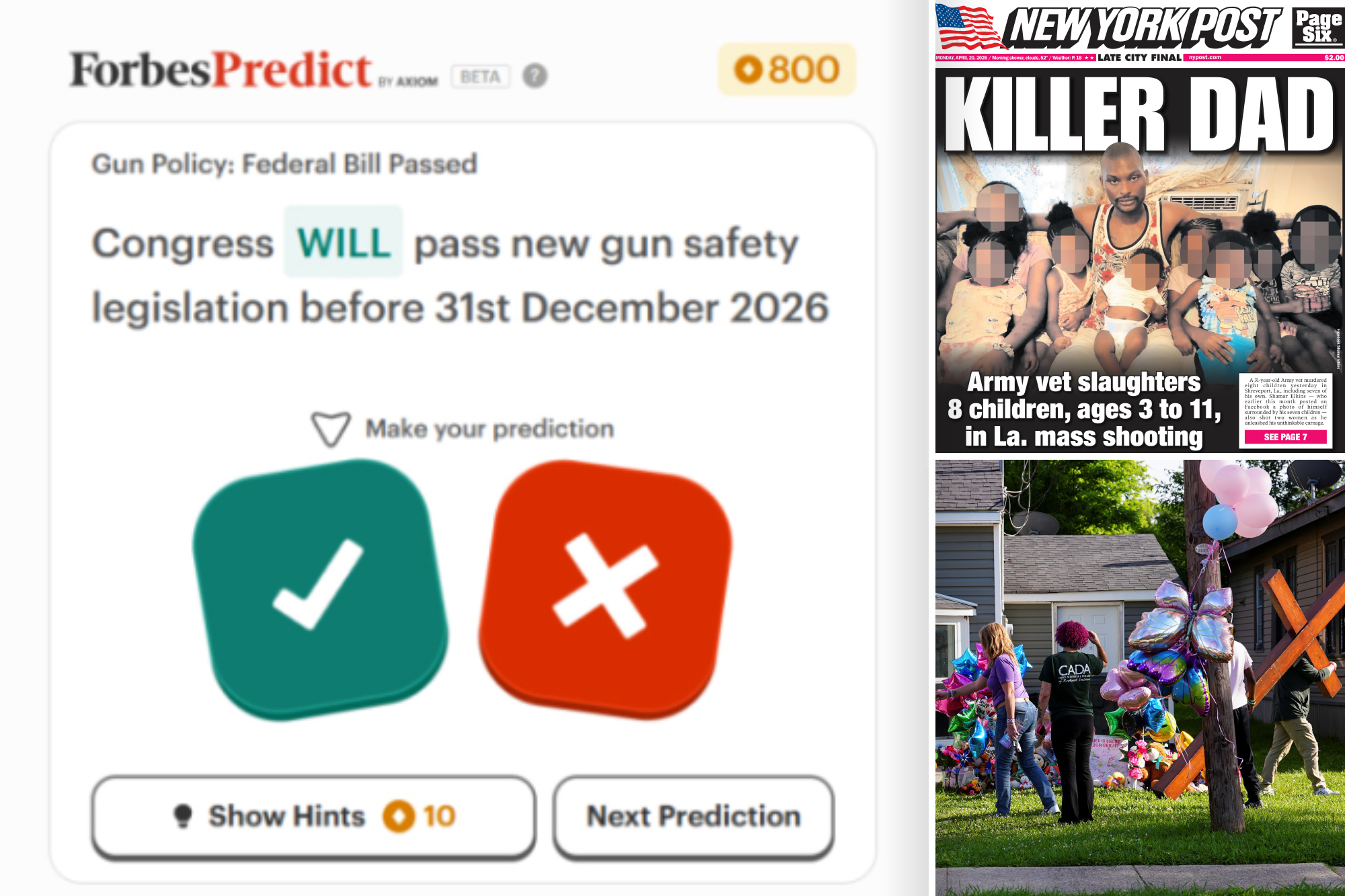 Forbes slammed for asking readers to play odds on gun control in mass ...