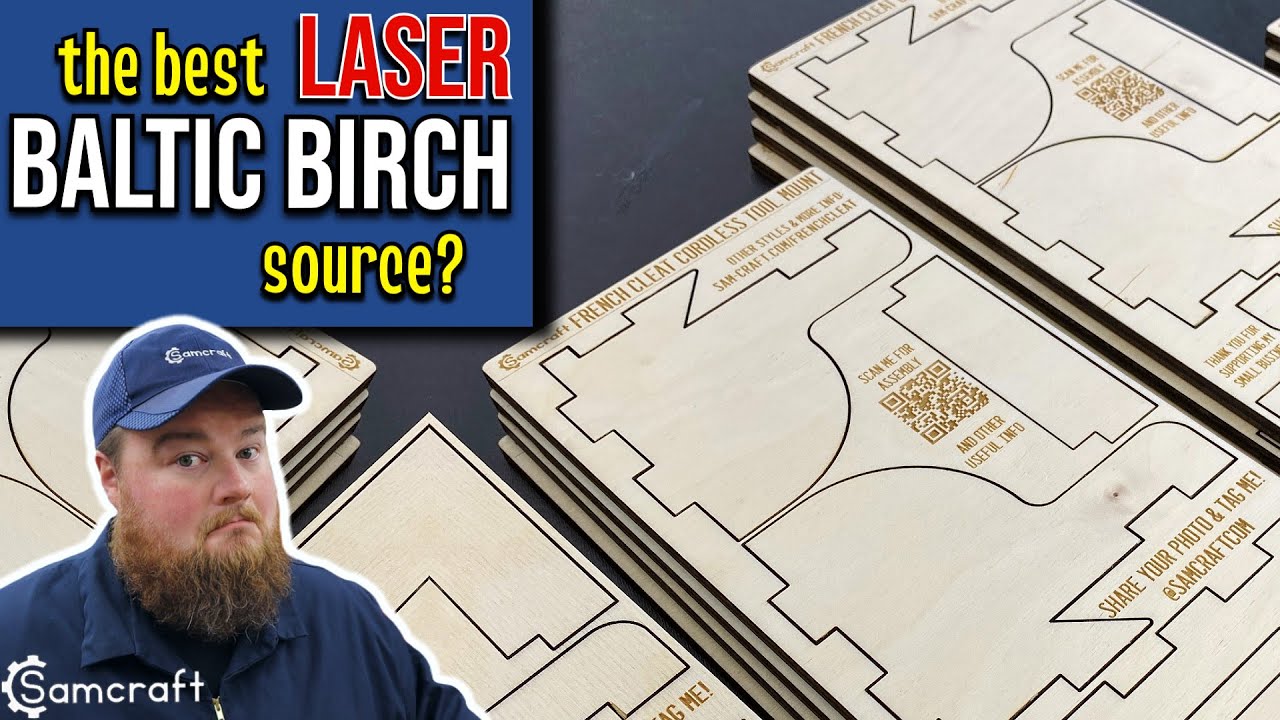 I tested Baltic birch plywood for lasers! 🔍