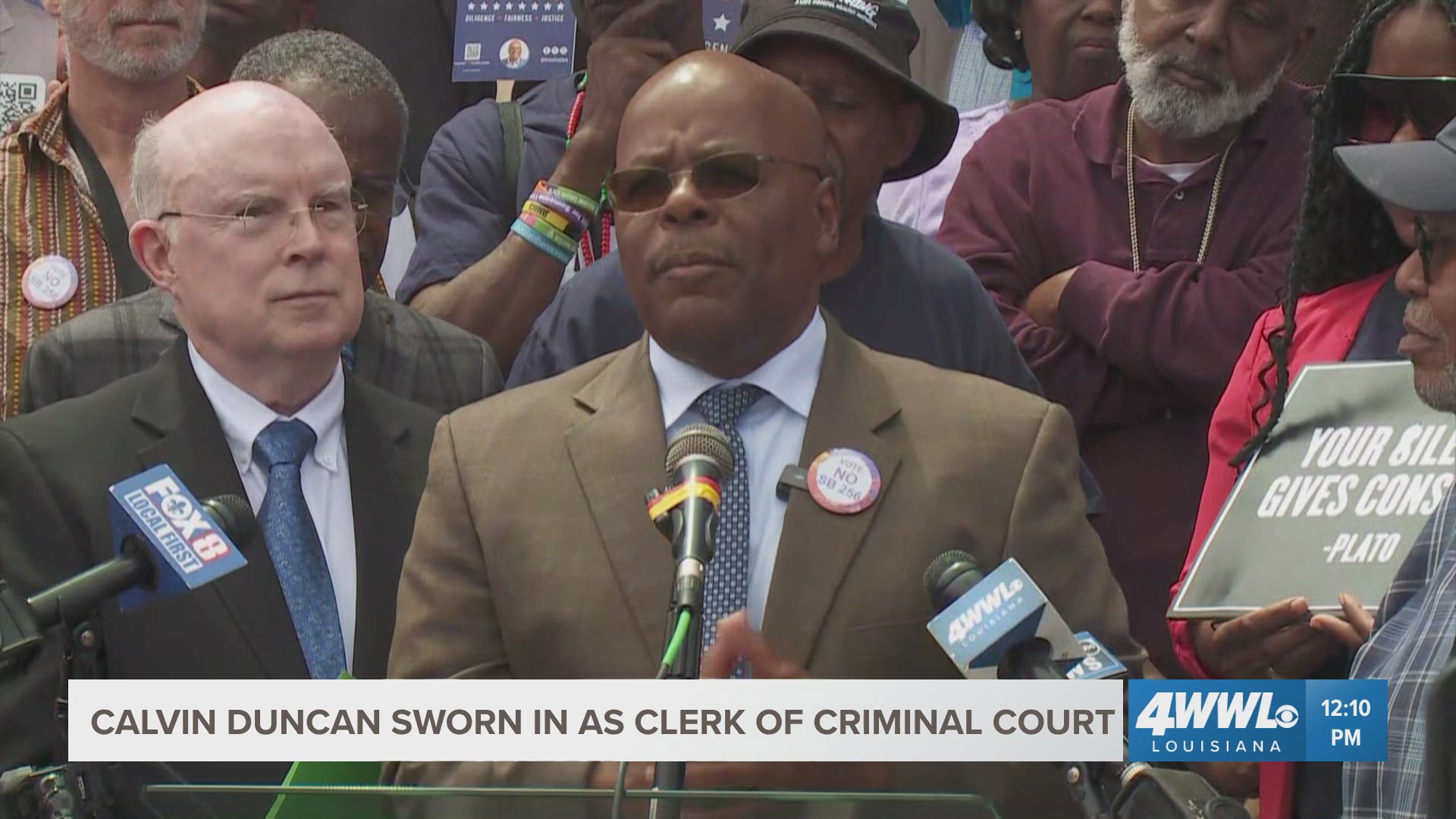 Calvin Duncan sworn in as Orleans Parish clerk of criminal court