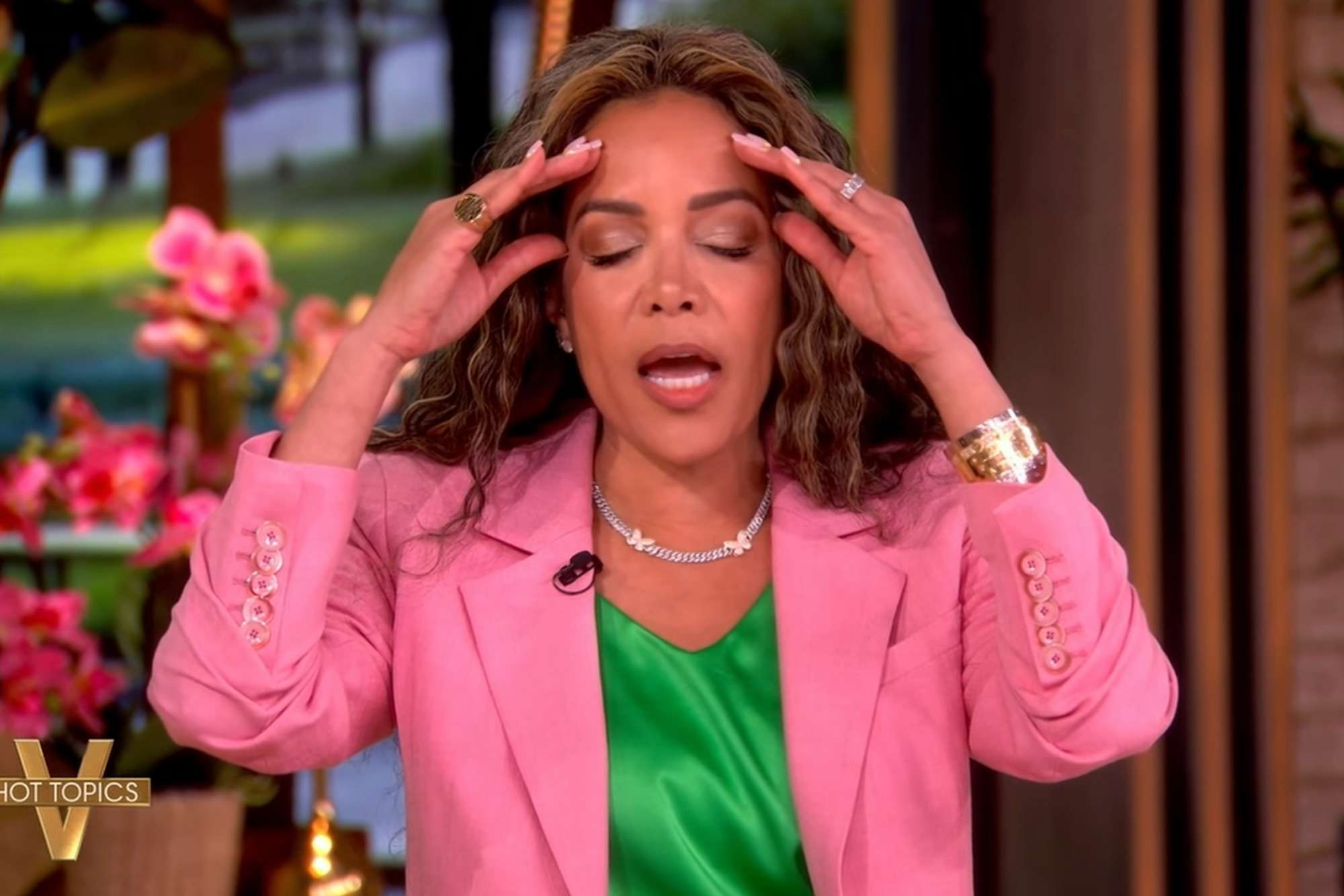 Whoopi Goldberg cuts off 'View' cohost Sunny Hostin during on-air ...