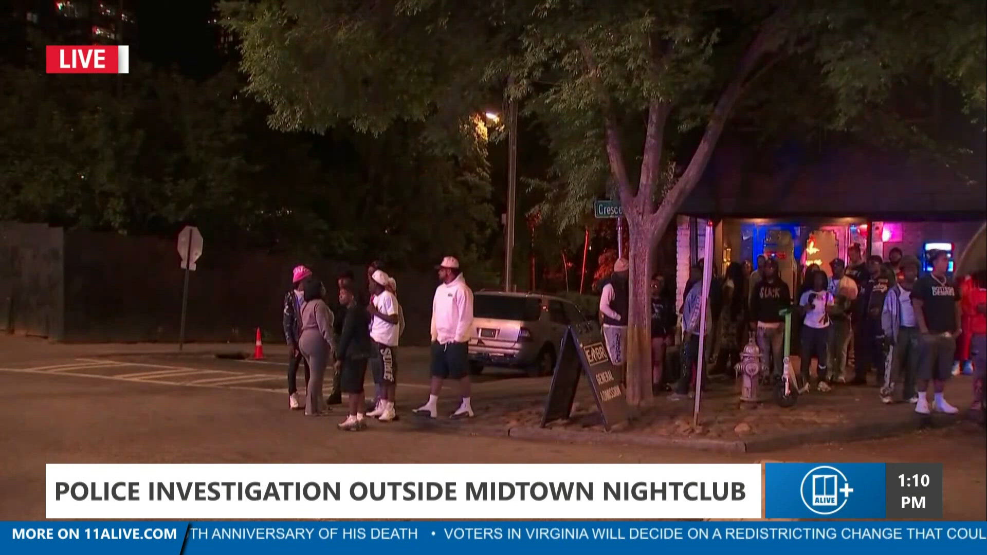 Suspect in custody after Midtown club shooting