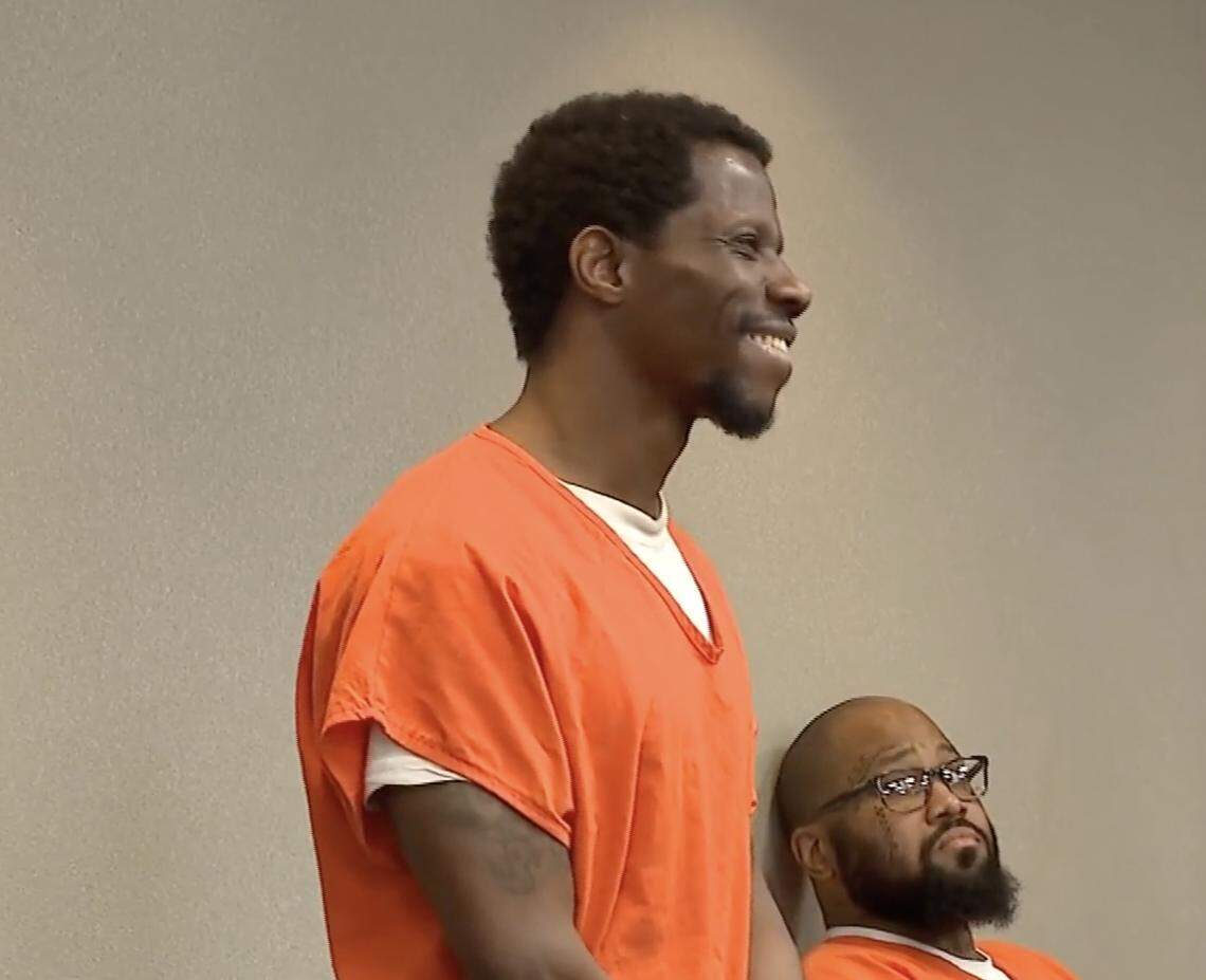 Man smiles as judge issues a life sentence for prison cellmate's stabbing