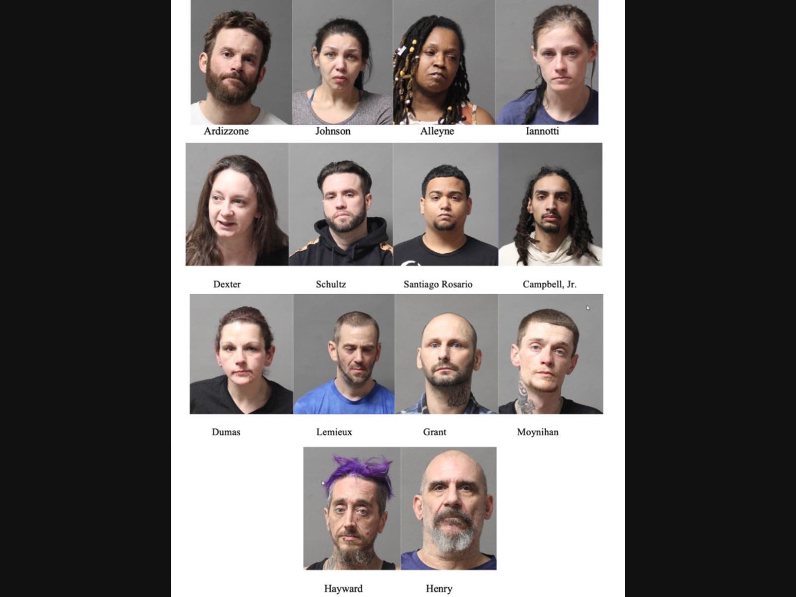 14 rounded up by Nashua’s Narcotics Intelligence Division and Problem ...