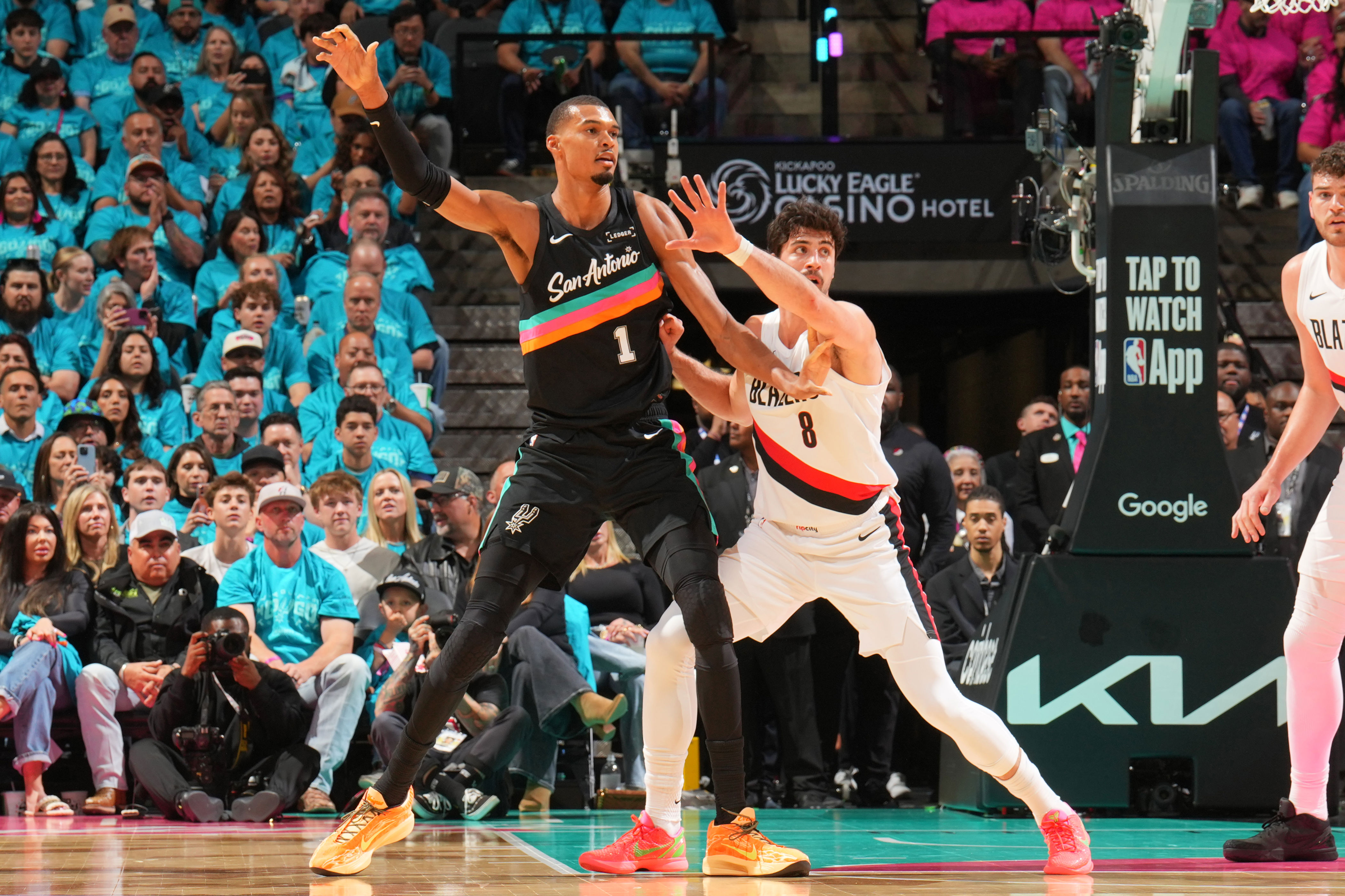 Blazers vs. Spurs game 2 playoff preview