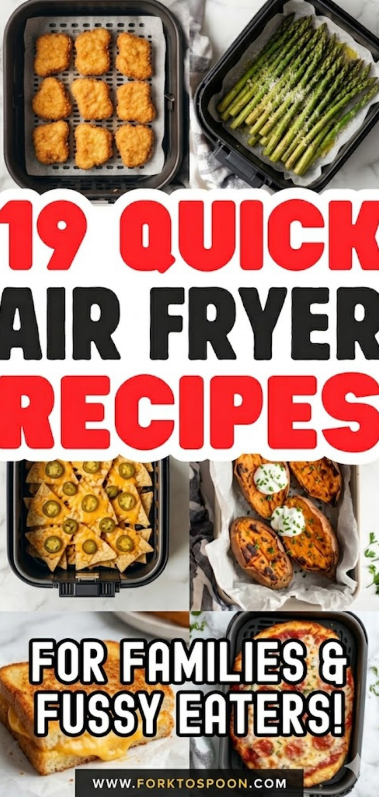Quick air fryer recipes for families & fussy eaters