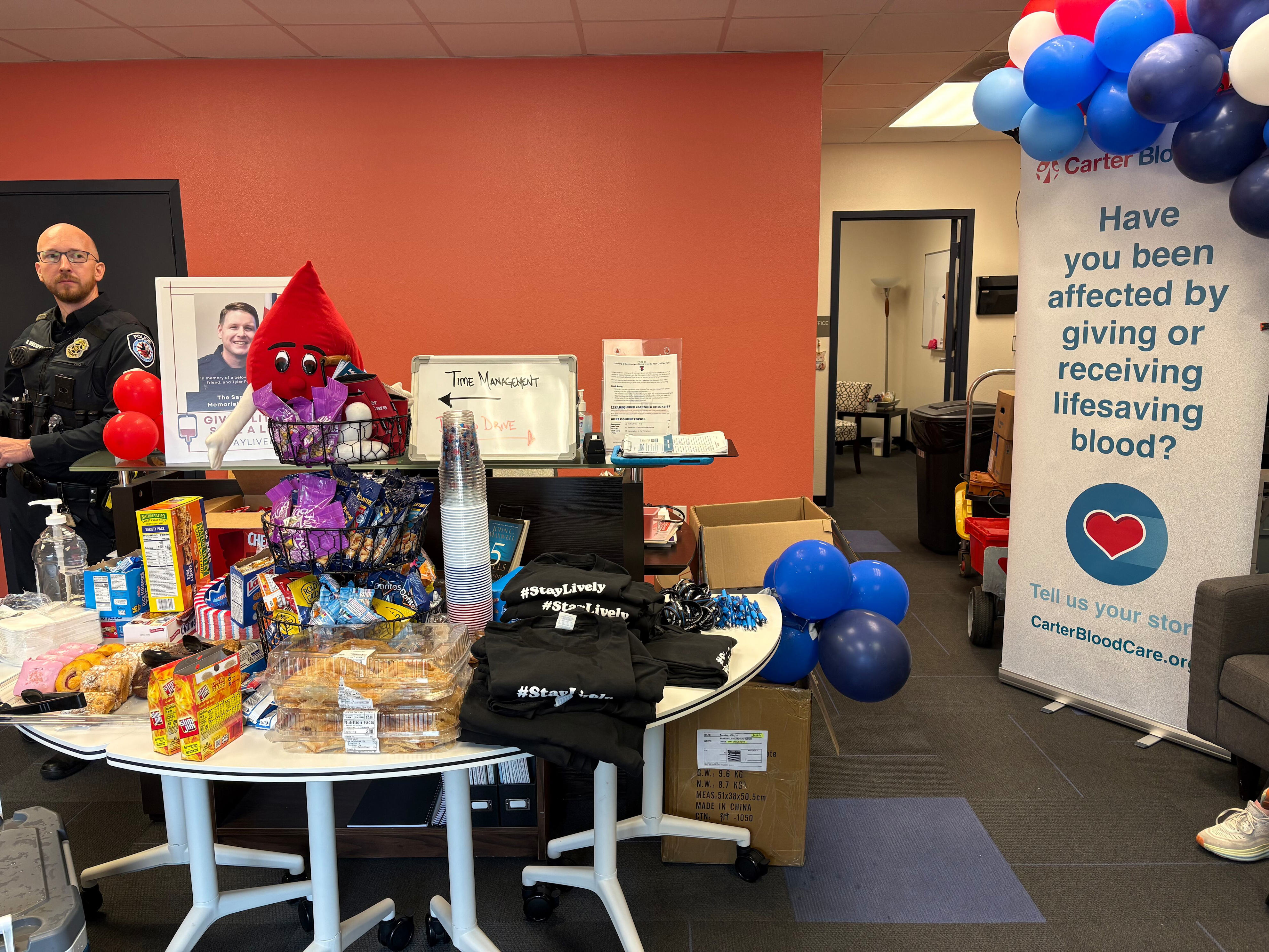 'Stay Lively' blood drive honors Tyler police officer killed in ...