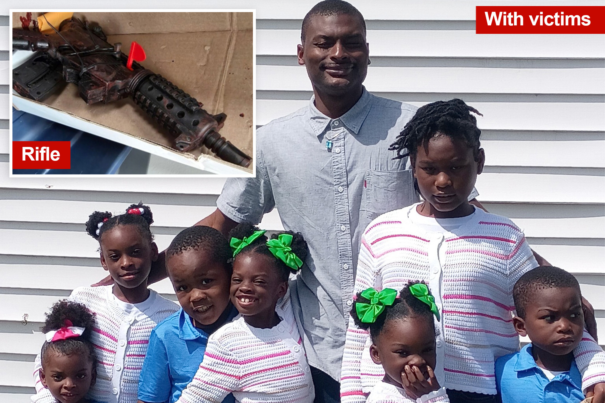 Felon arrested for supplying Shamar Elkins with rifle deranged dad used ...