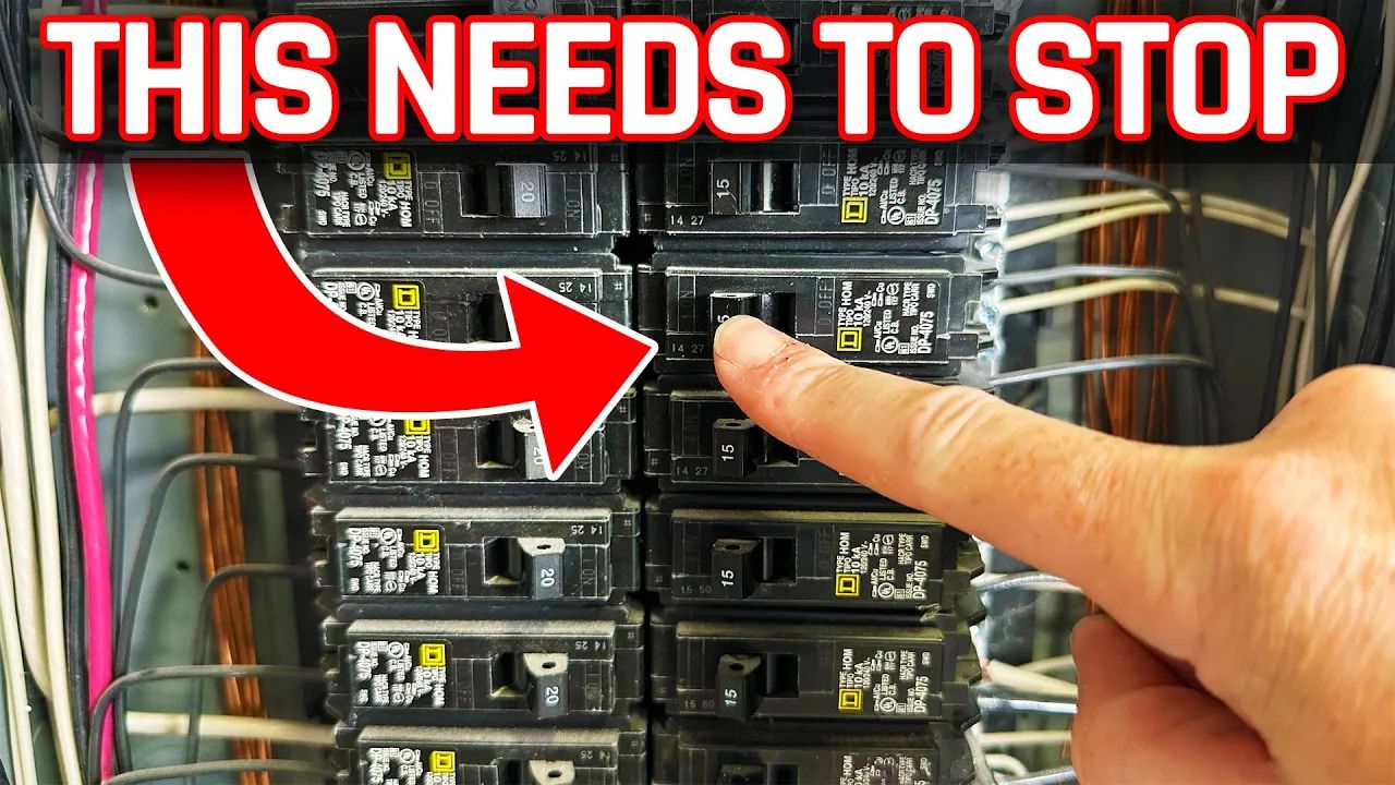 10 common mistakes in DIY circuit breakers