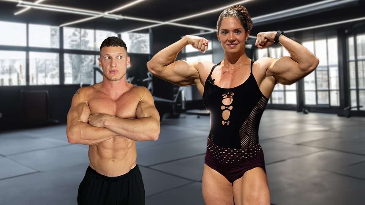 She was just training quietly - now she's the internet's muscle Barbie