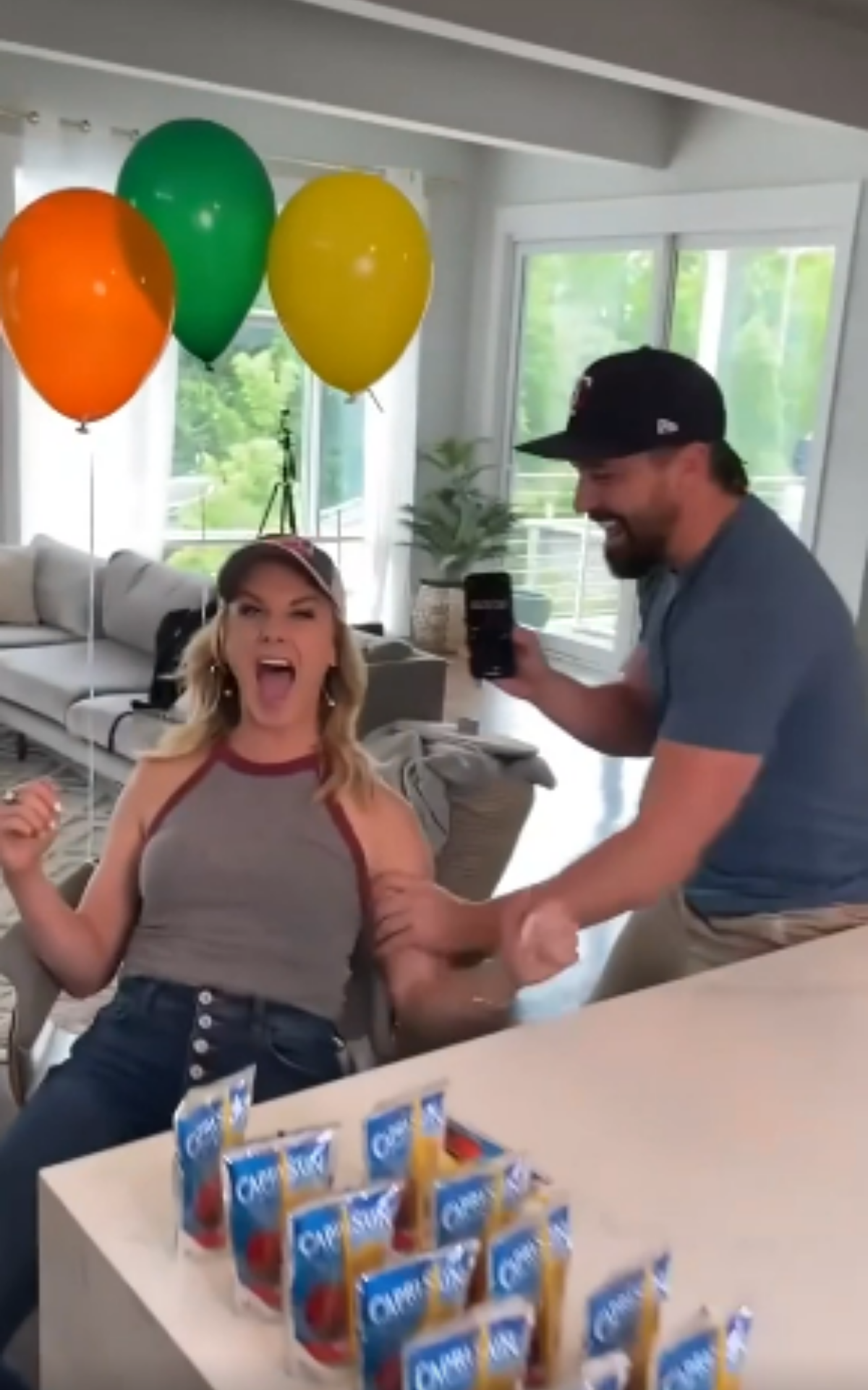 Capri Sun challenge attempt that pushes the limits of a world record