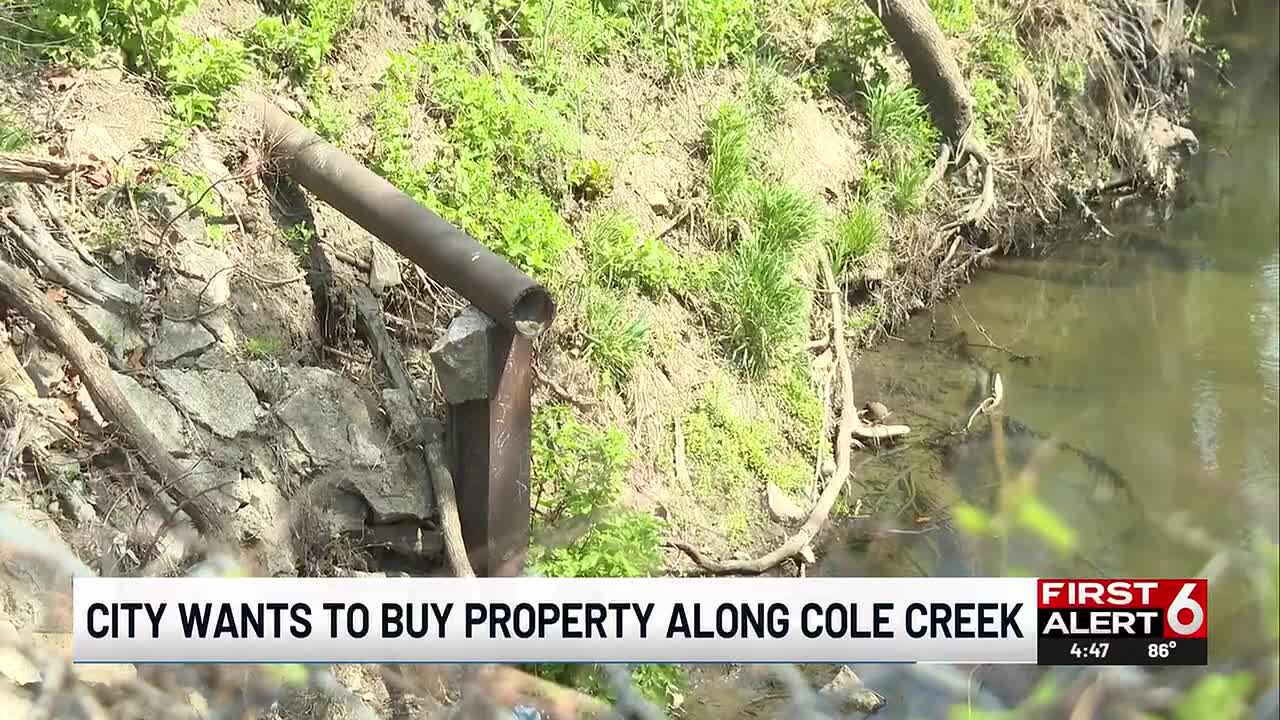 Omaha Public Works to buy land along Cole Creek for culvert project