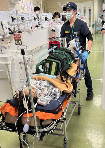 Bride is on emergency medical flight to the US after honeymoon ...