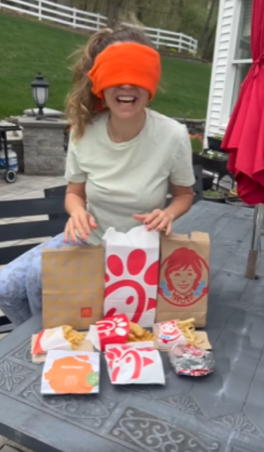 Hilarious fast food challenge