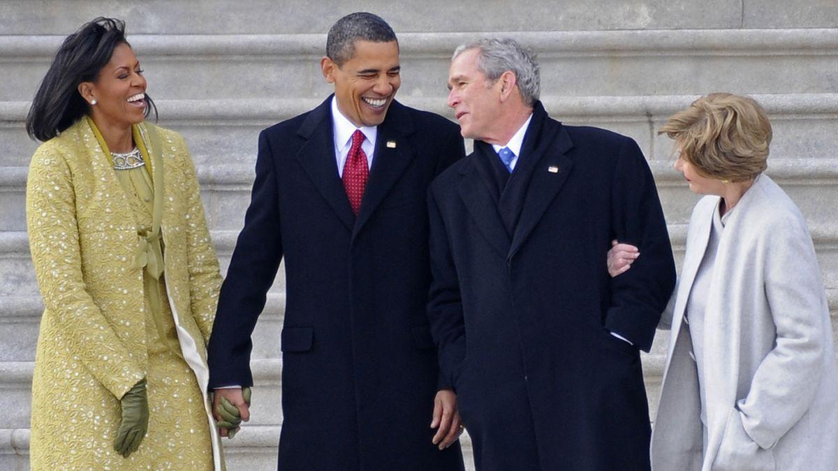 George W Bush says US was 'starved' to see a white Republican 'having ...