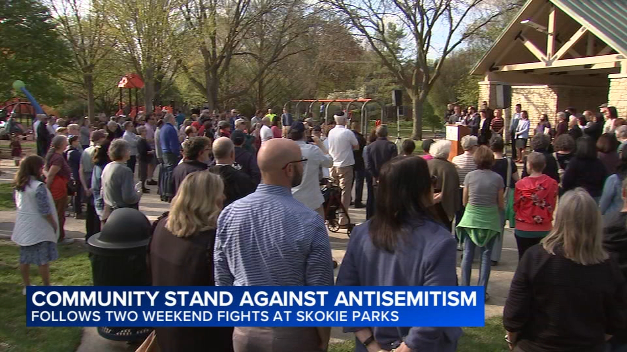 Skokie rally seeks to take stand against antisemitism after alleged ...