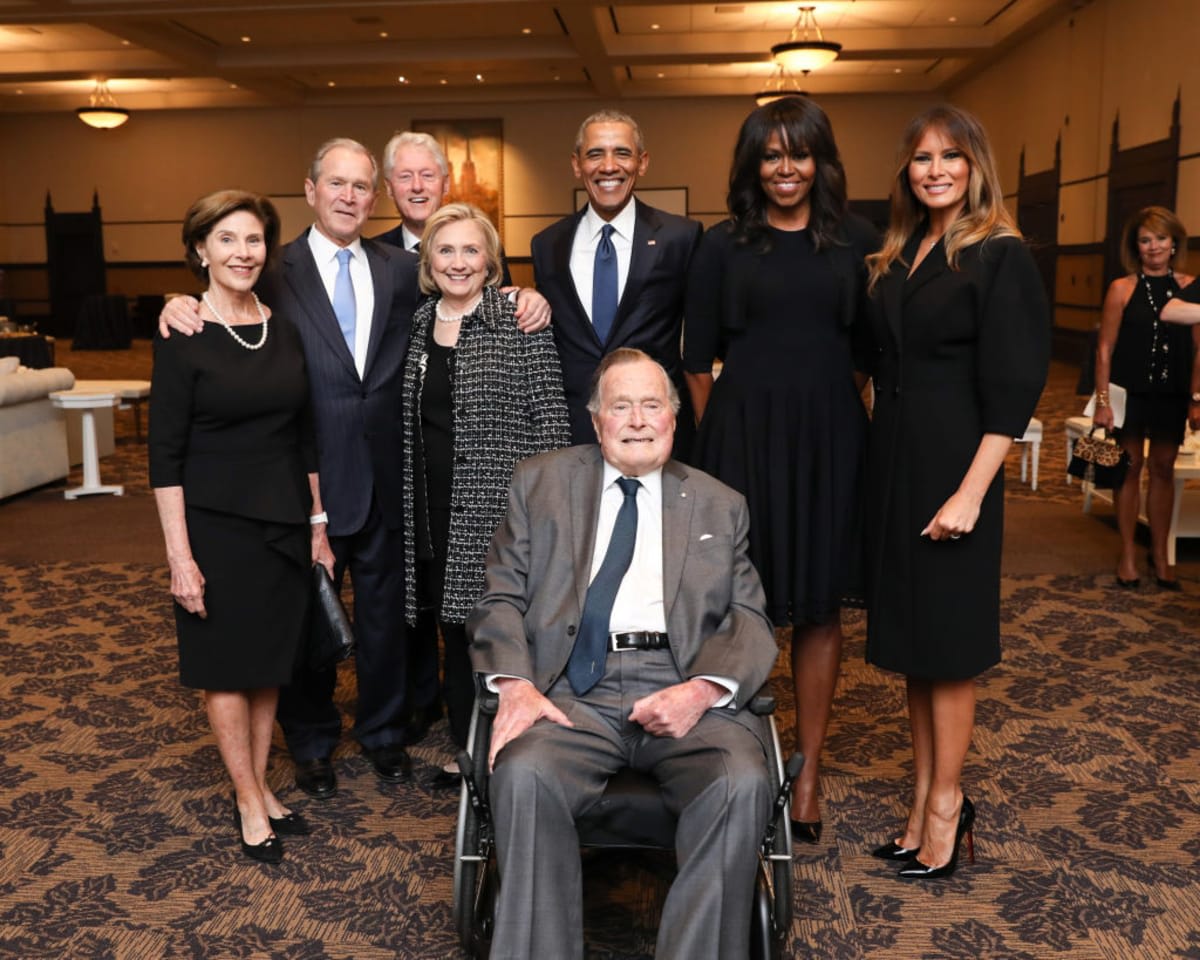 George W Bush opens up about friendship with Michelle Obama, recalls ...