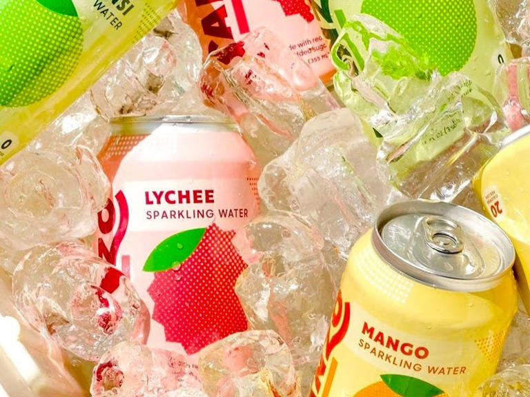 Sanzo is the first sparkling water brand I've seen that features the ...