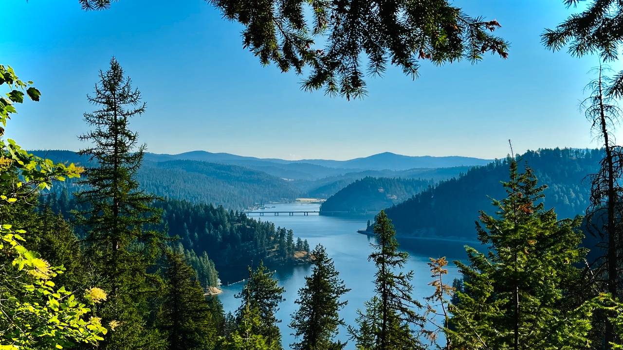 You could spend a week on this Idaho lake and still not see all 109 ...