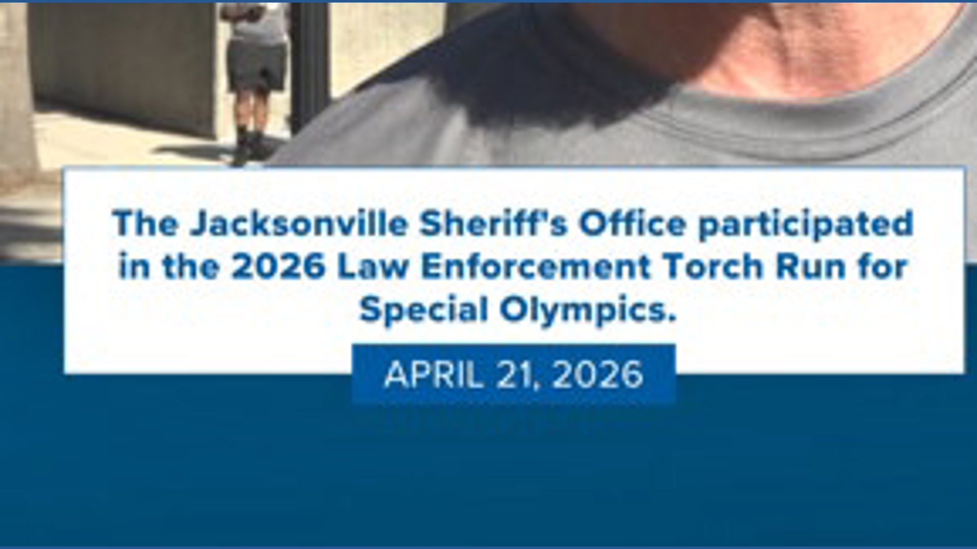 Special Olympics torch run