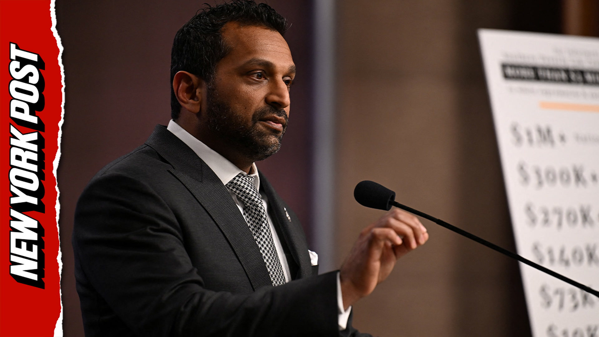 Kash Patel fires back at NBC reporter over drinking allegations