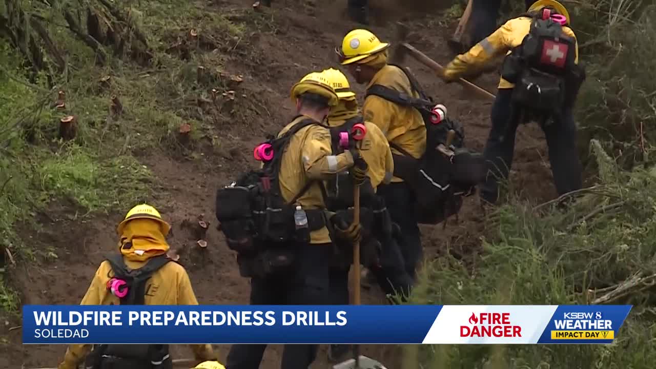CAL FIRE conducts wildfire preparedness drill in Monterey County
