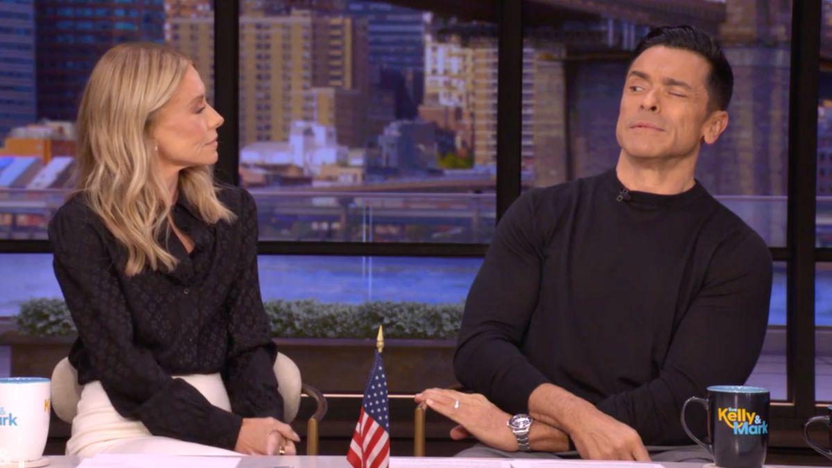 Mark Consuelos was 'concerned for his own safety' when wife Kelly Ripa ...
