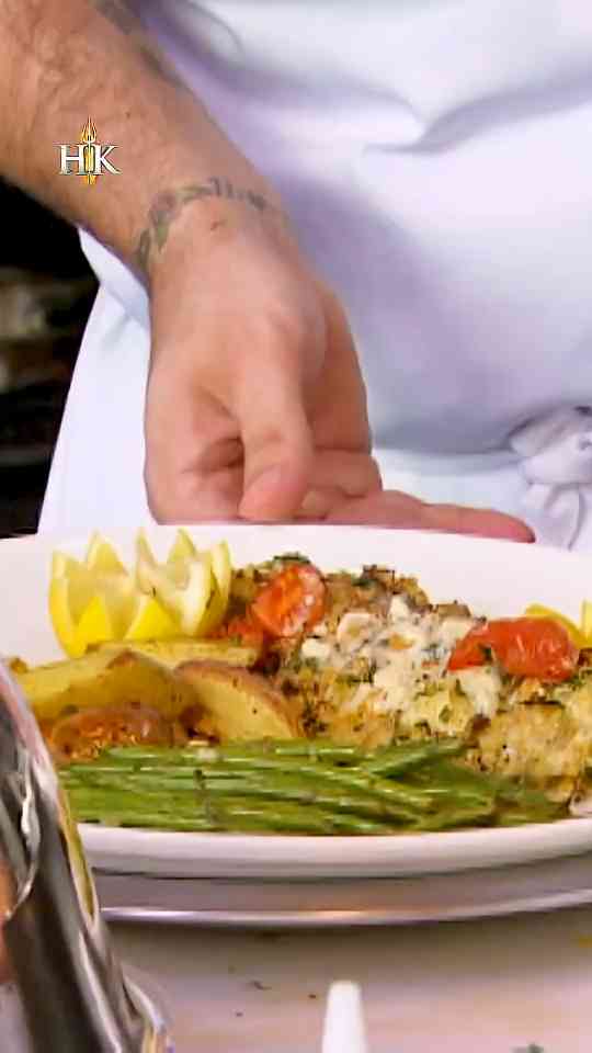 Chef is so fast, he cooked his signature dish twice!