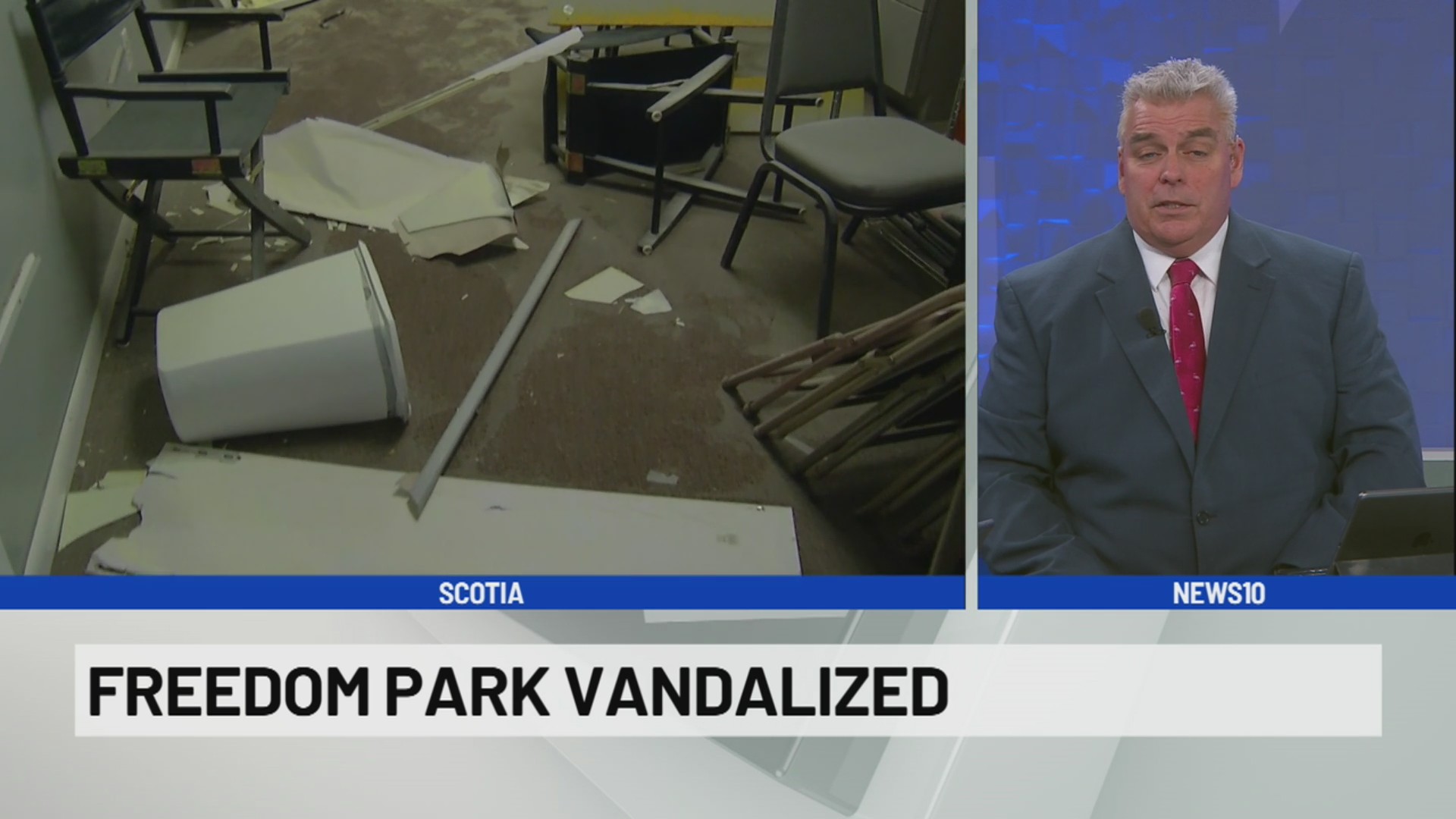 Freedom Park in Scotia vandalized