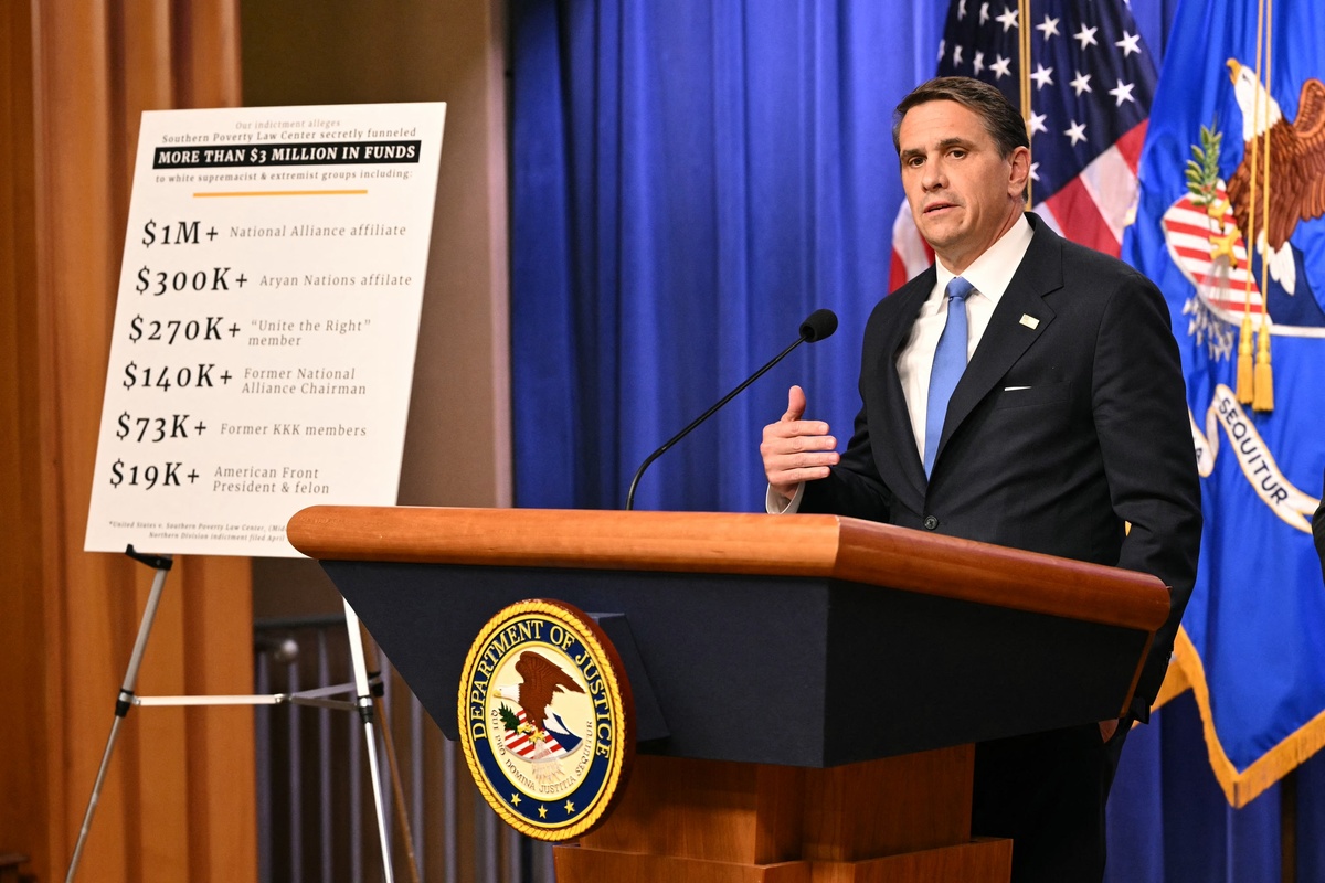DOJ indicts Alabama-based Southern Poverty Law Center over use of paid ...