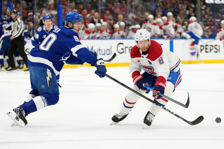 Moser scores in OT as Lightning beat Canadiens 3-2 to tie series 1-1