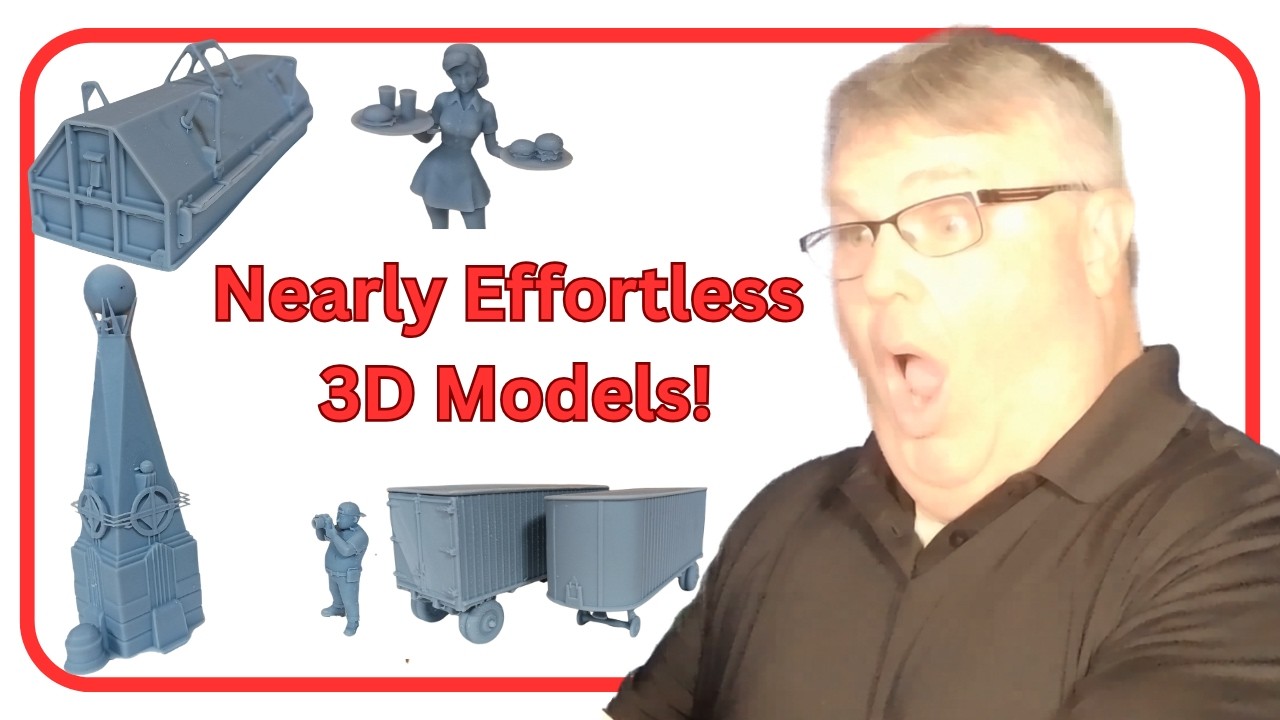 A game changer for O gauge trains Tripo 3D Ultra