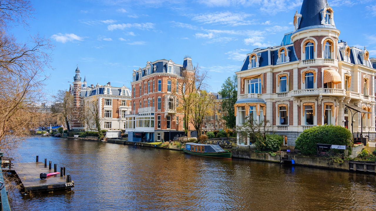 This side of Amsterdam feels quiet but full of character