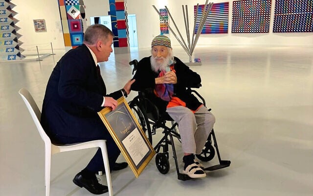 ‘Creativity is the basis of Judaism’: Yaacov Agam, father of kinetic ...