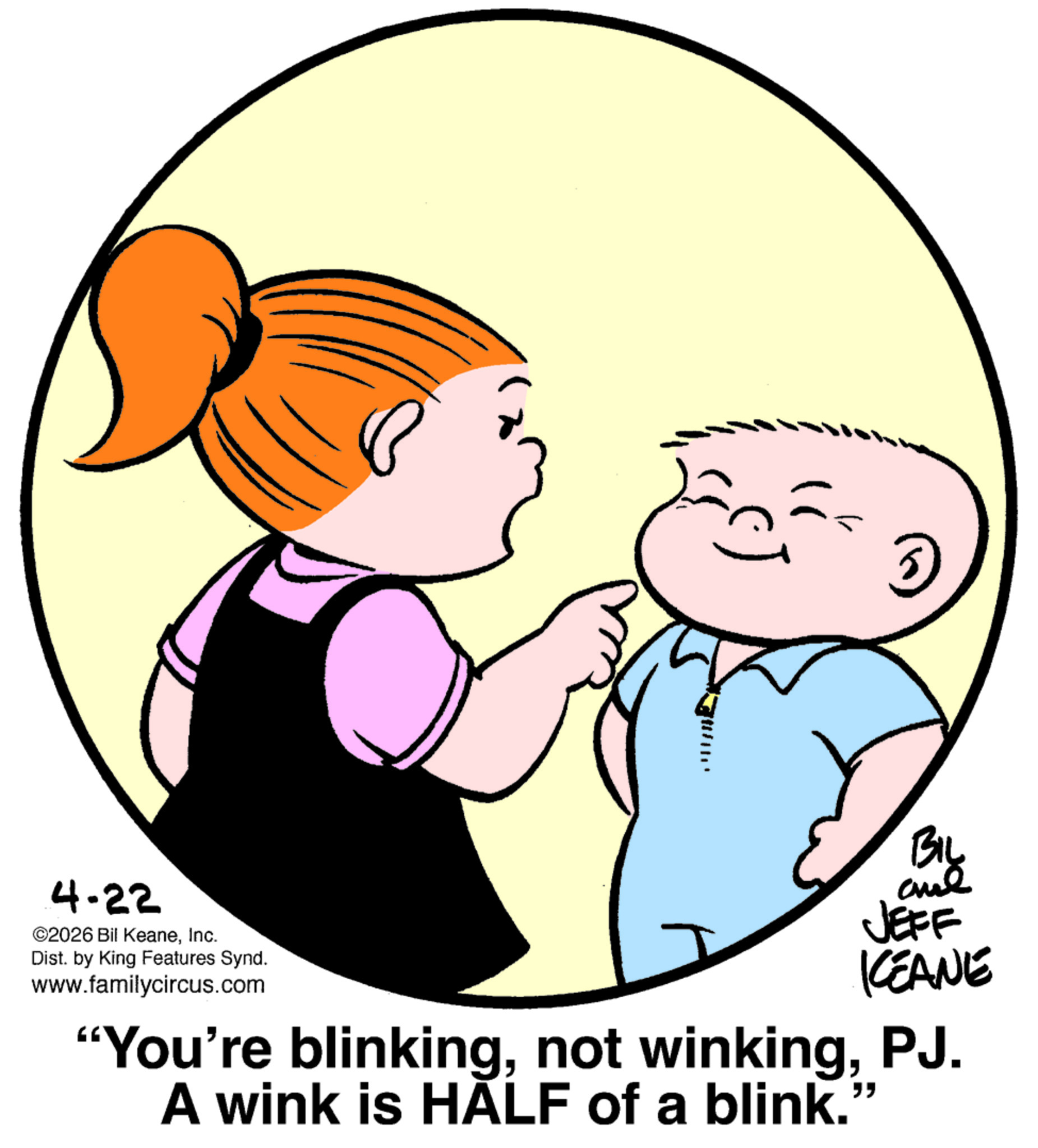 Family Circus by Bil and Jeff Keane