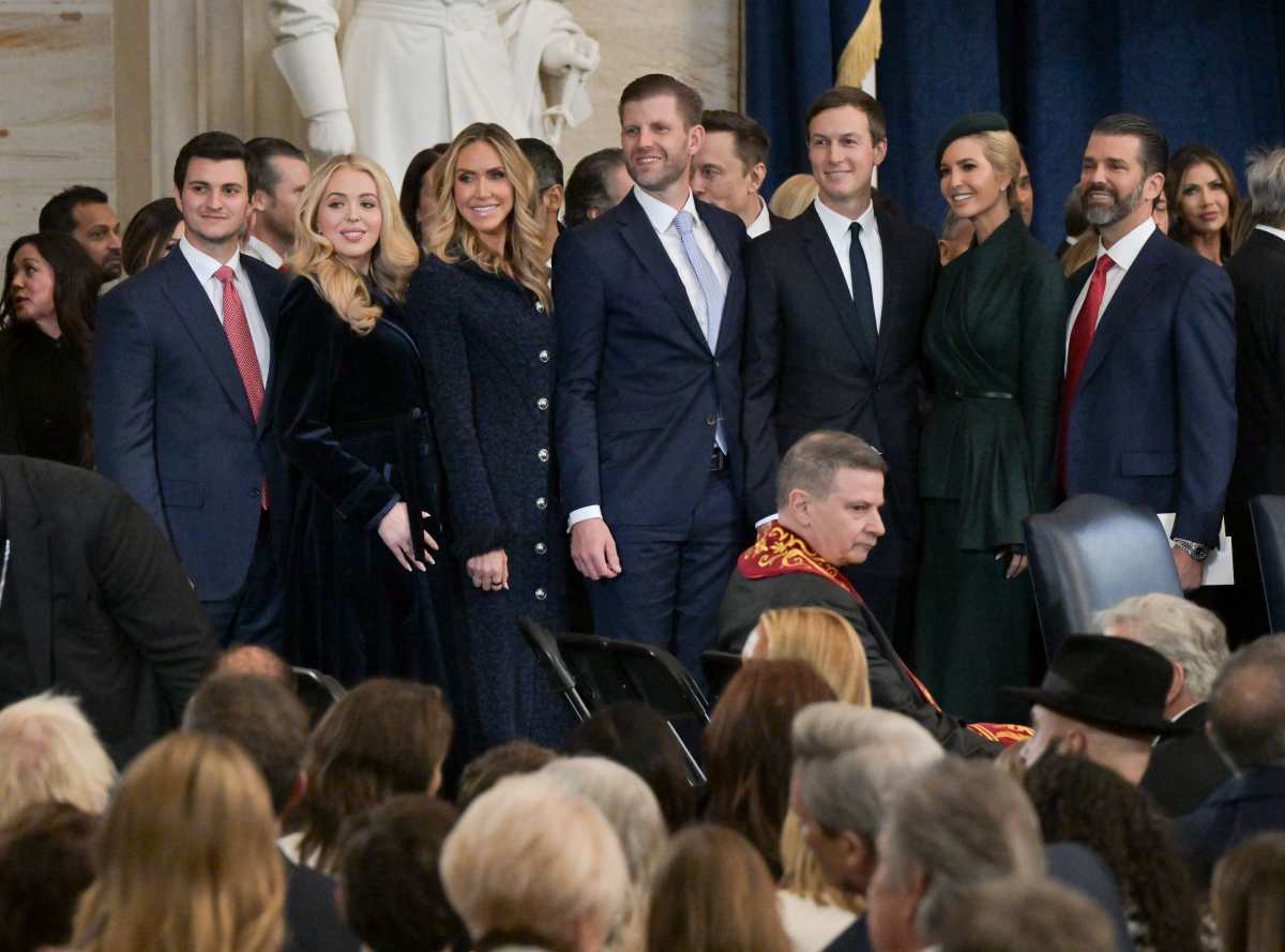 'Grandpa's the president!': Lara Trump says her son was 'starstruck' by ...