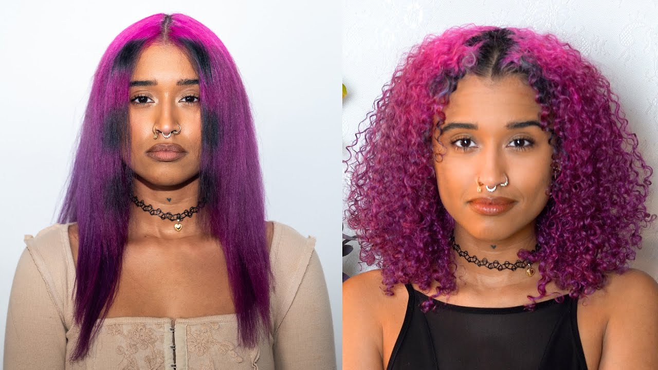 How I reverted my hair back to curly from straight
