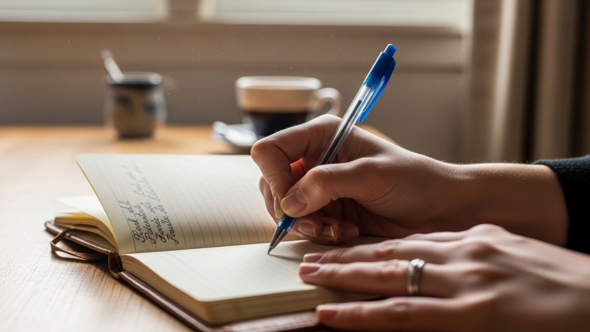 The wives who spend the last year of a marriage writing things down ...