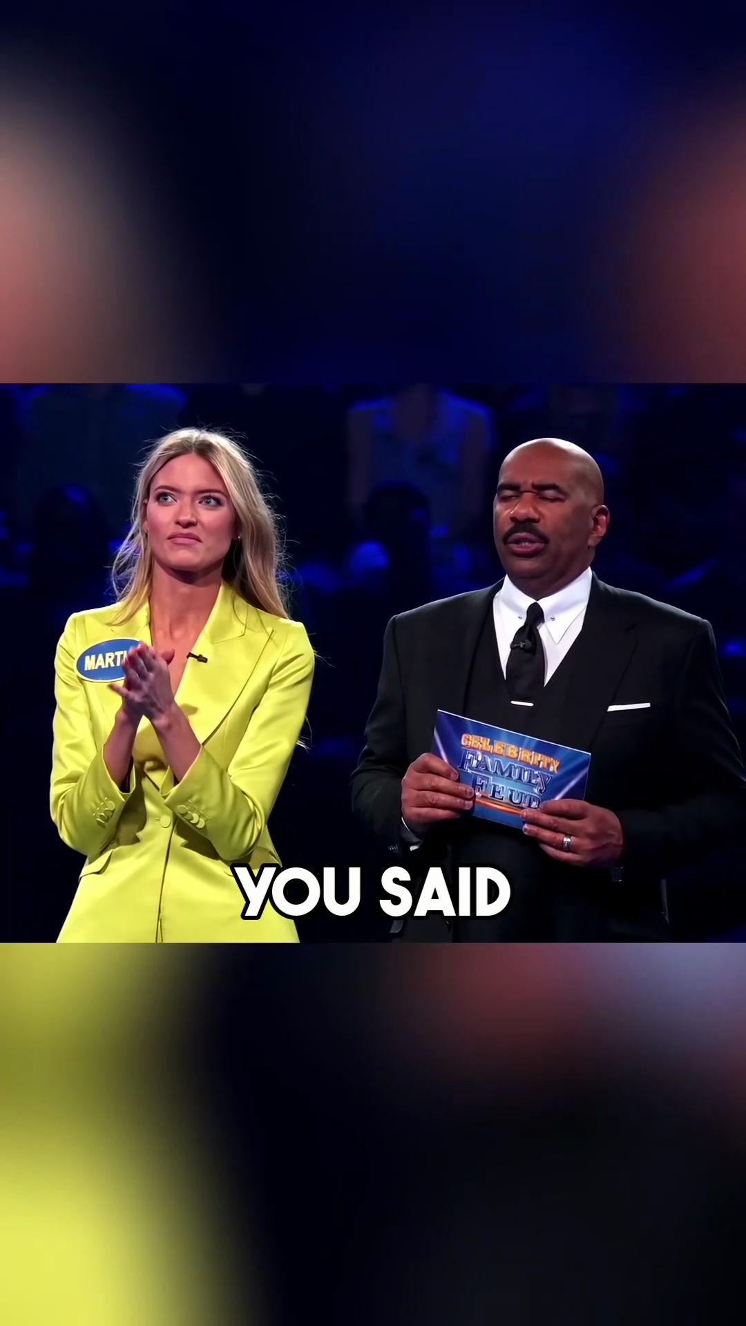 Victoria’s Secret Angel lights up Fast Money on Celebrity Family Feud