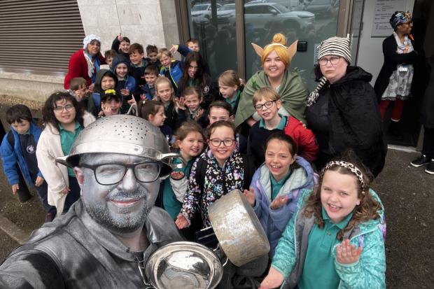 Primary school pupils treated to magical day out to promote reading