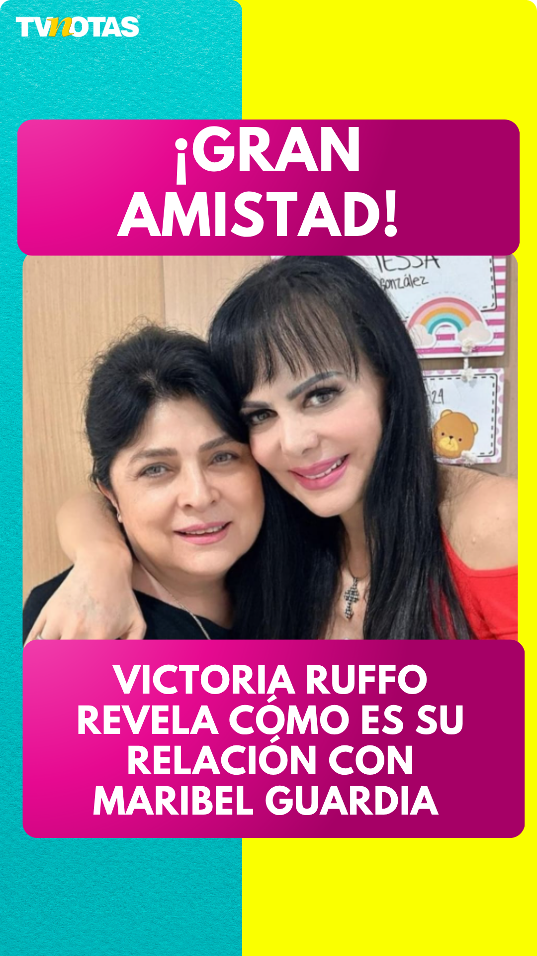 Victoria Ruffo revela cómo es su relación con Maribel Guardia