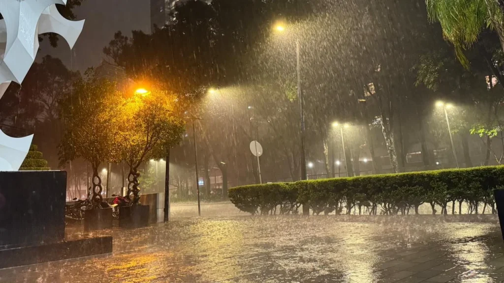 ¡Alerta! Advierten CDMX por fuertes lluvias y granizo