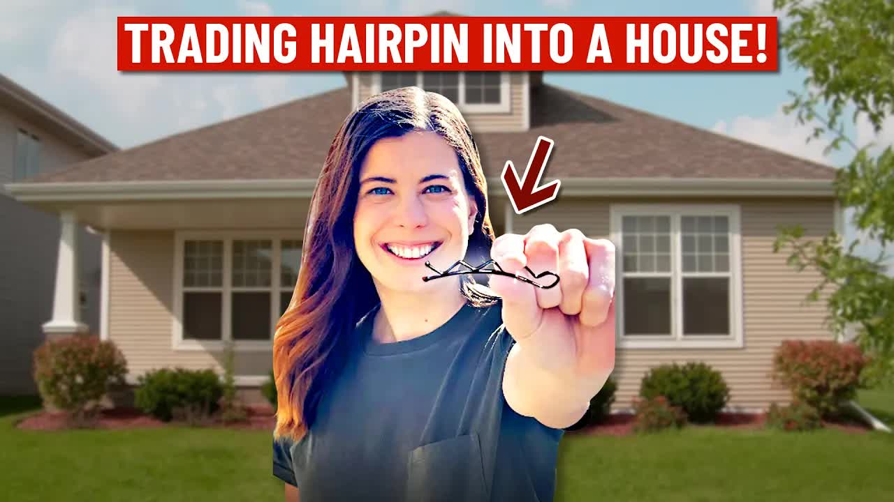 Trading hairpin into a house in 28 trades!