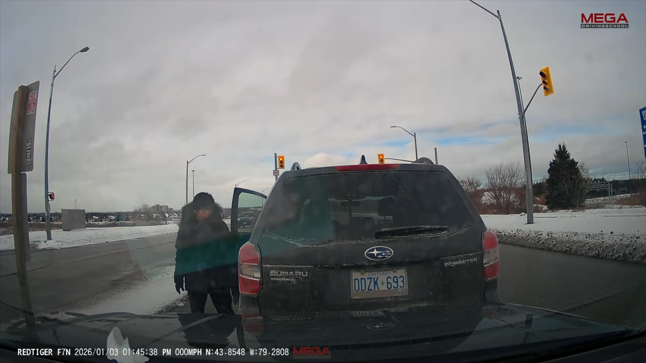 One wrong move near this car could end in disaster