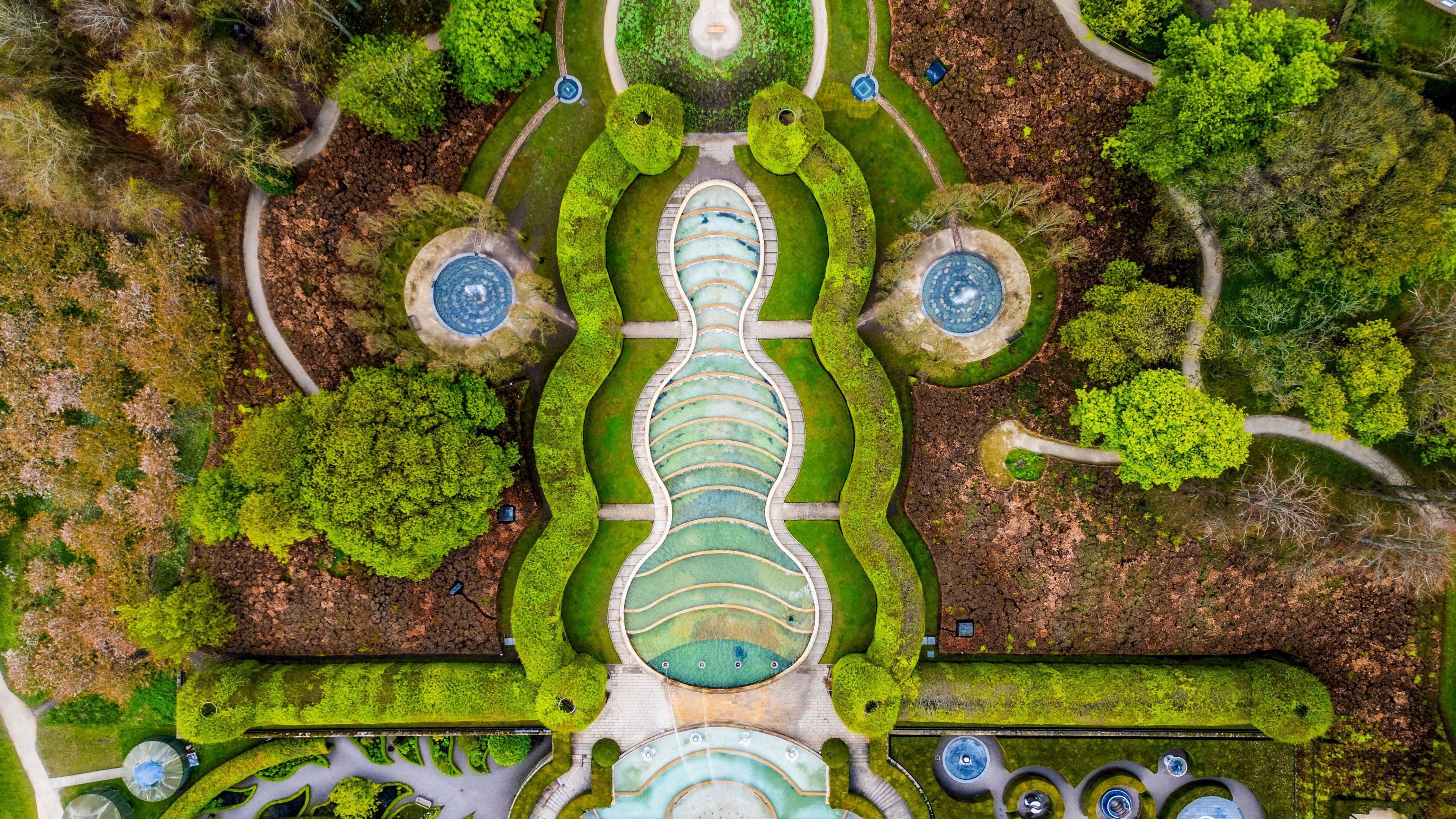 Stunning drone photos show record-breaking garden ahead of 25th anniversary