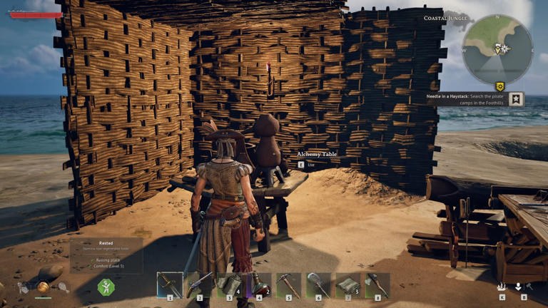 How to unlock healing potions in Windrose