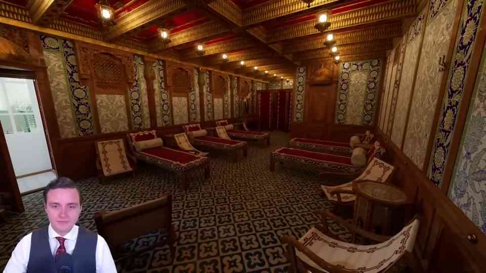 Inside Titanic’s first class like never before - then it comes to life