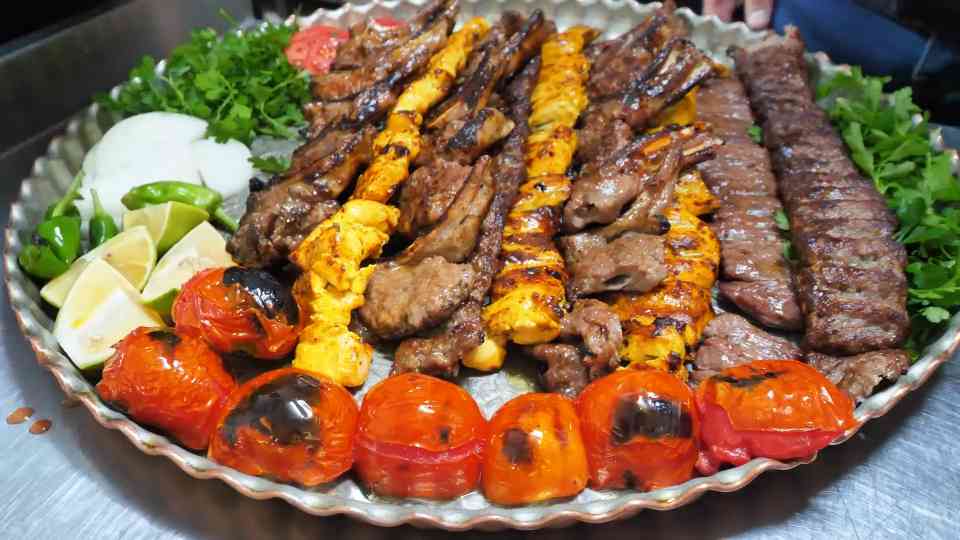 It starts like street food - then the lamb plates get massive