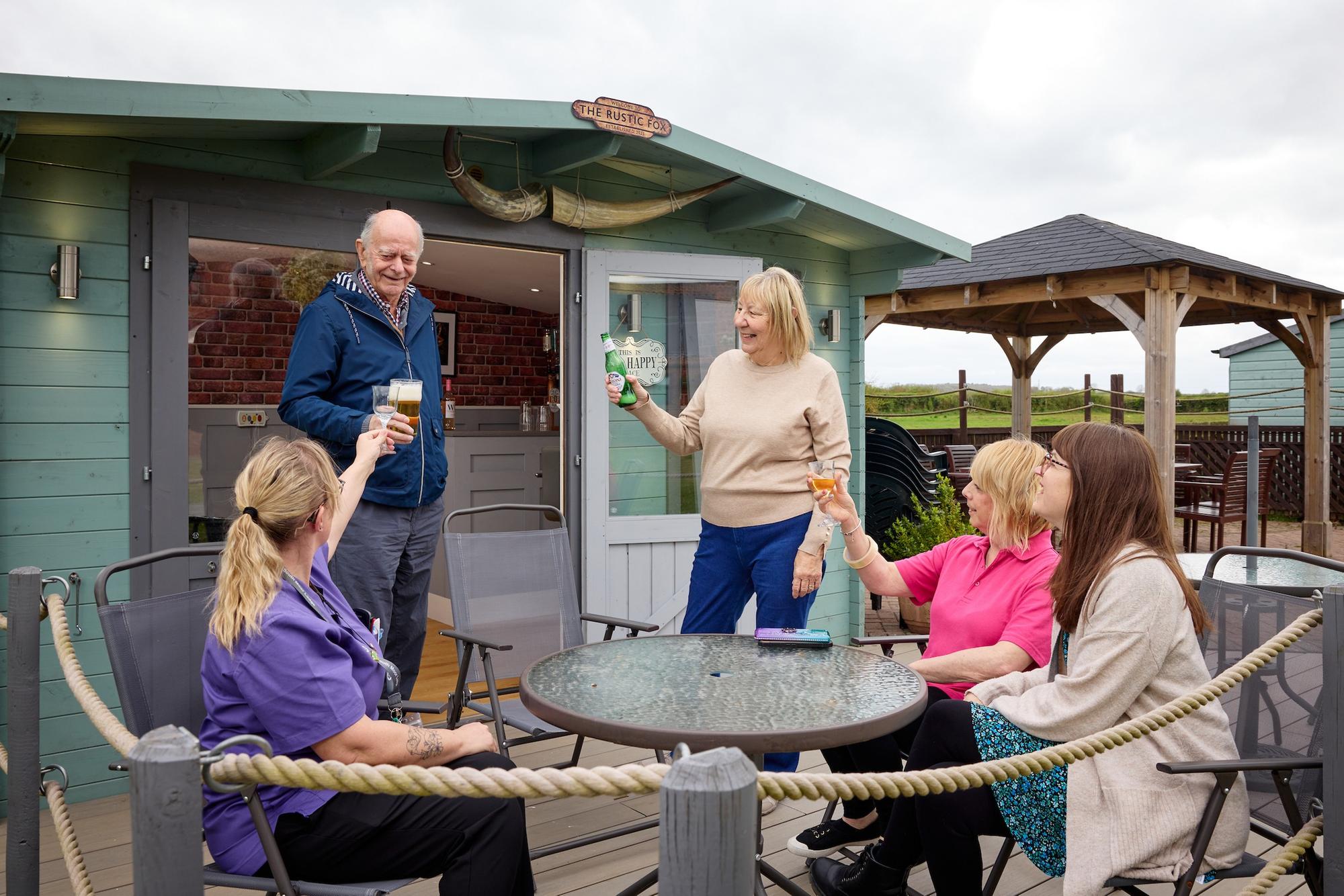 Former landlord pulls pints again at Walkeringham care home pub after ...