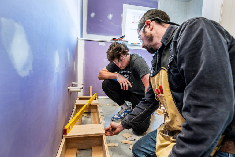 My classroom is literally the job site: Central Pa. college students ...